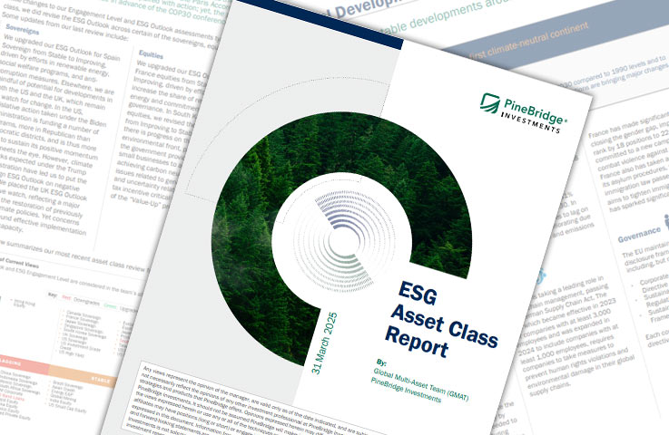 Global Multi-Asset ESG Report: 2H24 | PineBridge Investments